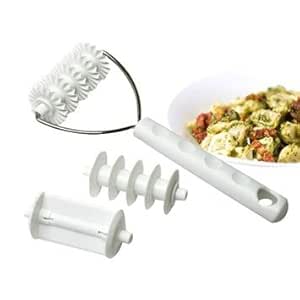 ROTELLA RULLO TAGLIAPASTA PER RAVIOLI TORTELLINI PASTA FRESCA SFOGLIA ...