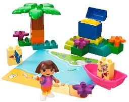 LEGO DUPLO Dora the Explorer 7330 Dora's Treasure Island : Amazon.co.uk ...