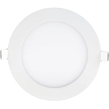 G.W.S® 12W Ultra Thin Round Circle LED Recessed Flat Panel Downlight ...