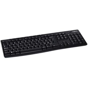 Logitech K270 Wireless Keyboard for Windows, 2.4 GHz Wireless with USB ...