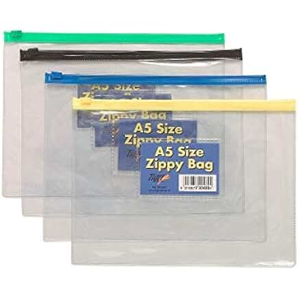 Amazon.co.uk: clear plastic envelopes a5