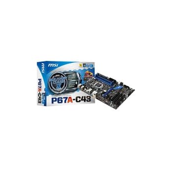 MSI P67A-C43 7673-021R Mainboard Sockel 1155 4X DDR3: Amazon.de ...