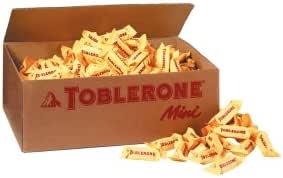 TOBLERONE Mini, Total 4000 Grams, 323 Mini Toblerone Pieces : Amazon.co ...