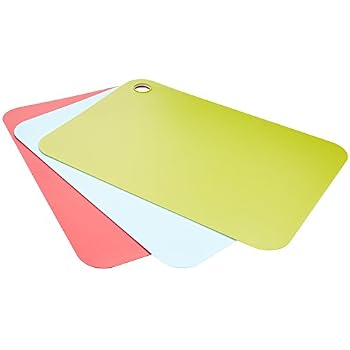 EXVI Silicone Cutting Boards with Juice Groove Non Slip Chopping Board ...