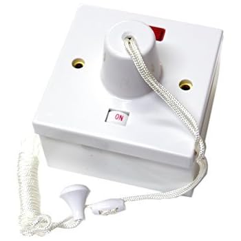 BG 804 TRIPLE POLE FAN ISOLATOR PULLCORD SWITCH: Amazon.co.uk: DIY & Tools