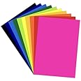 Lakeer A3 Color Paper Pack - 50 Sheets, 10 Vibrant Colors | 120 GSM ...