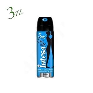 3x Intesa Unisex Guarana Body Spray Perfume Deodorant Deo Spray 125ml ...