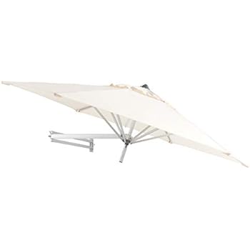 Easysol Parasol Mural Aluminium Taupe 250 cm: Amazon.fr: Jardin