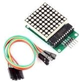 Robocraze MAX7219 Dot Led Matrix Module 4 In 1 Display with 5P Line ...