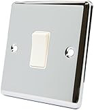 Light Switch Cover Plate Conversion Single Victorian Chrome: Amazon.co ...