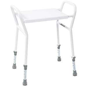 NRS Healthcare Shower Stool with Handles (Eligible for VAT Relief in ...