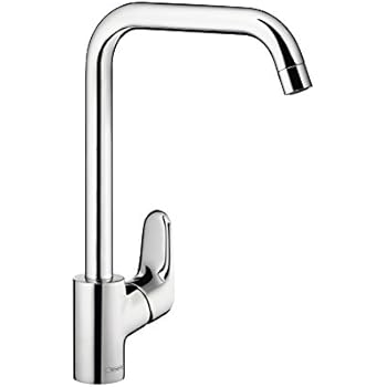 Hansgrohe Mitigeur d'Evier de Cuisine Focus 260 avec Bec Orientable ...