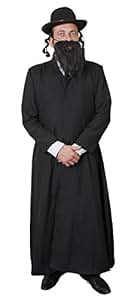 Déguisement Juif pour ADULTE - Y Compris: Veste Duster Noir, Chapeau ...