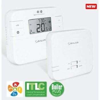 Salus RT520RF Wireless Thermostat, White: Amazon.co.uk: DIY & Tools