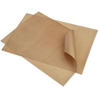 Bake-O-Glide STD0150 Non Stick Reusable Cooking/Baking Sheet, Brown ...