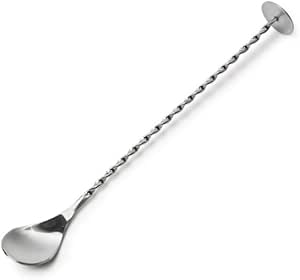 Twisted Mixing Spoon 28cm by bar@drinkstuff - 11 Inch Mixing Spoon ...