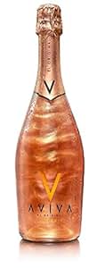 Aviva Pink Gold Sin Sparkling Wine DO NV 75 cl: Amazon.co.uk: Grocery