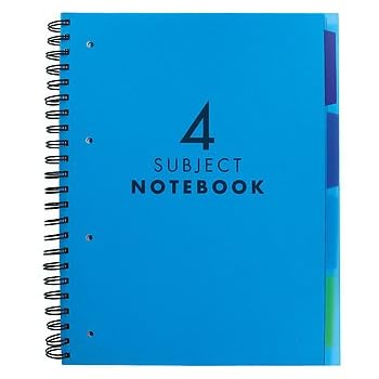 A4 5 subject multi book: Amazon.co.uk: Office Products