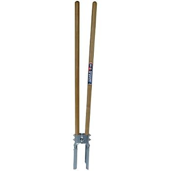 Silverline 868609 Pelle croisée pour trous de poteaux 1730 mm: Amazon ...