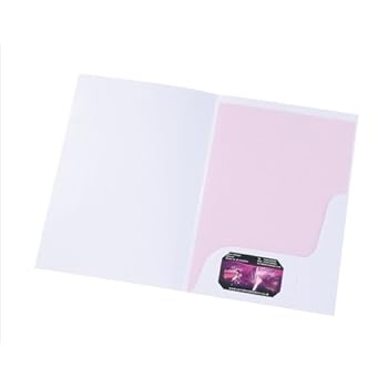 Corporate & Presentation White Matt Presentation Folders A4 Size (Pack ...