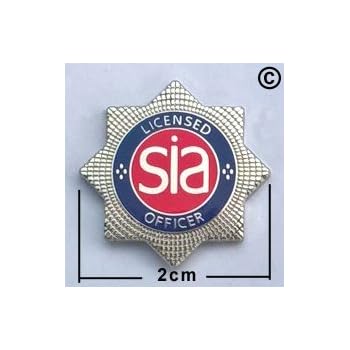 SIA tie pin/lapel badge - Security Officers, Dog Handlers, CCTV, Close ...