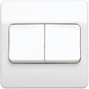 MK K4781WHI 1-Gang Single-Pole 2-Way Wide Rocker Switch: Amazon.co.uk ...