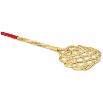 Spetebo Handgefertigter Teppichklopfer aus Rattan 76 cm - flexibel und ...