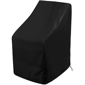 Callni Stacking Chairs Cover Waterproof Reclining Garden Chairs ...