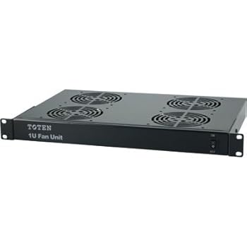 1U 19 inch rackmount fan set for all 19 inch Server cabinets with 4 ...