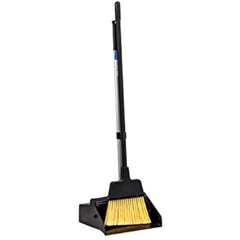 Addis Long Handle Dustpan & Broom Metallic: Amazon.co.uk: Kitchen & Home