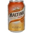 Maltina Can 330ml from Nigeria (Non-Alcoholic Malt Drink) Pack of 6 ...