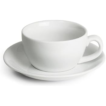 Royal Genware Bowl Cups & Saucers 12oz / 340ml - Set of 6 | Bowl ...