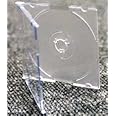 25 x Single 8cm CD DVD Disc Slim Clear Jewel Cases. These Cases Are For ...