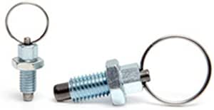 M12 Index Plunger with Ring Pull Spring Loaded Retractable Locking pin ...