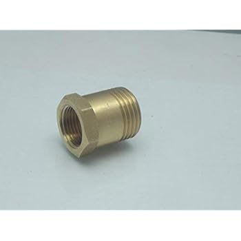 1/2" BSP (15mm) Pipe Thread Extension Female x Male Chrome Brass - 10mm ...