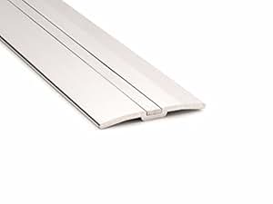 Posh Brass Door Threshold 38mm Wide 90cm Long (90cm, Brushed Chrome ...