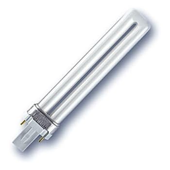 Osram 7w Dulux S Energy Saving G23 2-PIN - 4000k Cool White - 7W/840 - 010571: Amazon.co.uk ...