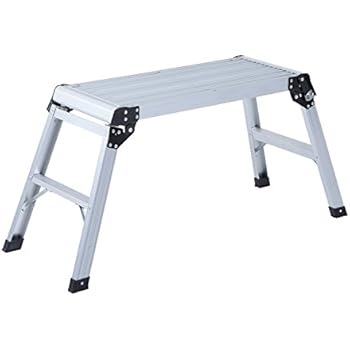 Silverline 640000 Step-Up Work Platform 150kg Capacity: Amazon.co.uk ...