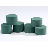 5 x Oasis Ideal Round Cylinder Wet Foam for Florist Floral Craft ...