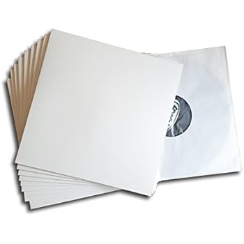 LP Schallplatten Picture Cover weiß Protected Deluxe (25 Stück): Amazon ...