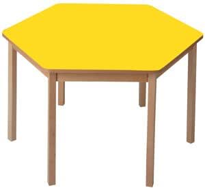 Classroom Tables Wooden School Tables School Furniture hexagonal ...