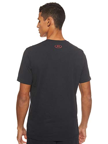 (TG. M) Under Armour UA GL Foundation SS T, Maglietta Uomo, Nero (Black/White/Re
