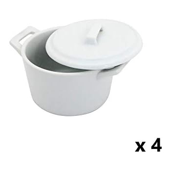 Small Ramekin with lid: Amazon.co.uk: Kitchen & Home
