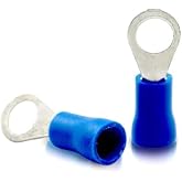 GLOBOMOTIVE Ring Insulated Electrical Wire Crimp Terminals Connectors ...