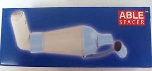 Able spacer universal aerosol chamber for use with inhalers: Amazon.co ...