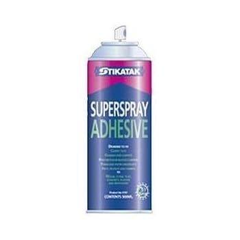 Stikatak All Purpose Superspray Adhesive - 500ml: Amazon.co.uk: DIY & Tools