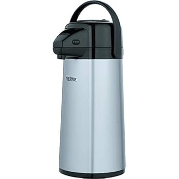 Thermos Push Button Pump Pot, 1.9 L: Amazon.co.uk: Kitchen & Home
