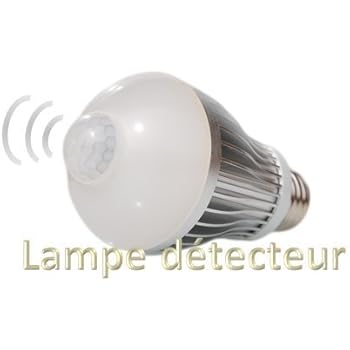 Détecteur de mouvement intégré, ampoule LED E27 de 7 watts équivalent ...