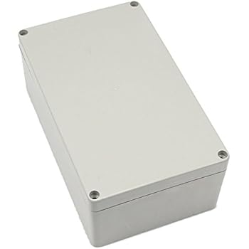 Junction box with hinged lid cover door 240mm x 190mm x 90mm waterproof ...