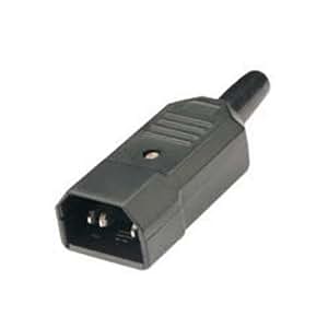 3 Pin Kettle Male IEC DJ Mains Connector C14 6A Plug: Amazon.co.uk ...